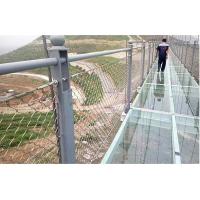 China Long Time Service Durable UV Protection Customizable Size Stainless Steel Rope Mesh for Handrail Filling for sale