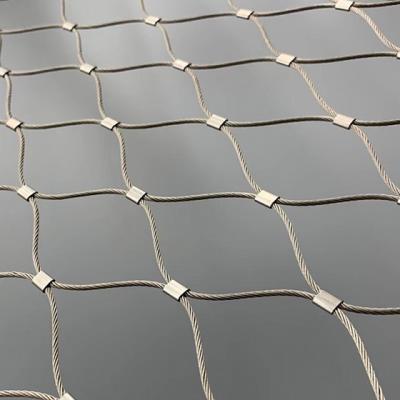 China Rust-Proof Stainless Steel Wire Cable Rope Mesh For Enclosure Safety Barrier for sale