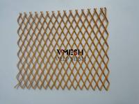China 0.5mm Thickness Aluminum Expanded Metal Wire Mesh For Wall Panel for sale