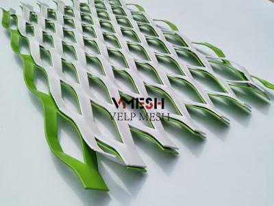 China 0.5mm Thickness Aluminum Expanded Metal Wire Mesh For Wall Panel for sale
