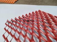 China Decorative Aluminium Expanded Mesh Ceiling Facade Metal Mesh Metal Divider Sheet for sale