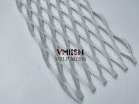 China Aluminium Ceiling Cladding Wall Expanded Mesh Diamond Customized for sale