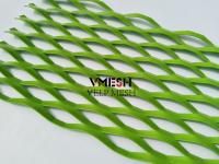 China Aluminium Ceiling Cladding Wall Expanded Mesh Diamond Customized for sale