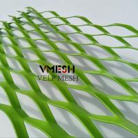 China Decorative Aluminum Diamond Expanded Metal Mesh Panel For Wall for sale