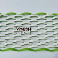 China Outdoor Decorative Aluminum Expanded Mesh Welded with Frame for sale