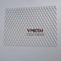 China 2mm Plate Aluminum Expanded Cladding Decorative Mesh Metal Screen for sale