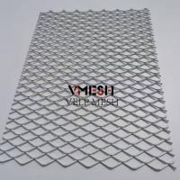 China Decorative Archtectural Aluminium Plate Expanded Wire Mesh Standard Raised for sale