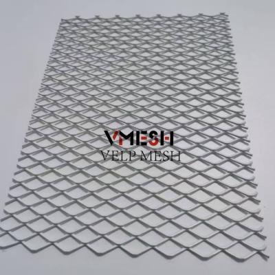 China Decorative Archtectural Aluminium Plate Expanded Wire Mesh Standard Raised for sale