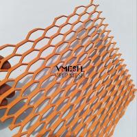 China Decorative Archtectural Aluminium Plate Expanded Wire Mesh Standard Raised for sale