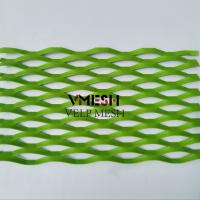 China Hexagon Hole Aluminum Expanded Metal Mesh for Facade Cladding for sale