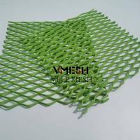 China Hexagon Hole Aluminum Expanded Metal Mesh for Facade Cladding for sale