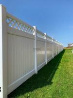 China Outdoor 1.8m x 2.4m Vinyl Privacy Fence For Garden Pool House Villa for sale