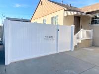 China PVC Privacy Fence Panel 6x8ft White Maintenance-Free for sale