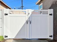China White Vinyl Privacy Fence Panel 6x8ft Virgin Material for sale