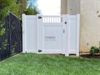 China PVC Privacy Fence Panel 6x8ft White Maintenance-Free for sale