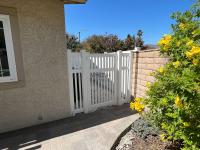 China Courtyard Swimming Pool Custom Vinyl Fence 6x8ft for sale