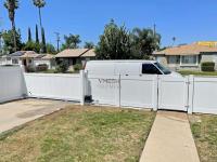 China Uv Proof 6x8 Ft Pvc Privacy Fence Panels White Color Durable for sale