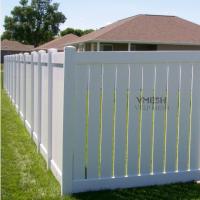 China High Strength 6 Foot Pvc Privacy Fence Maintenance Free for sale