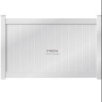 China Plastic 8 Foot Pvc Privacy Fence Garden Pool House Villa Picket Outdoor Panels for sale