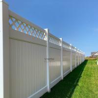 China 6ft White PVC Privacy Fence for Garden and House for sale