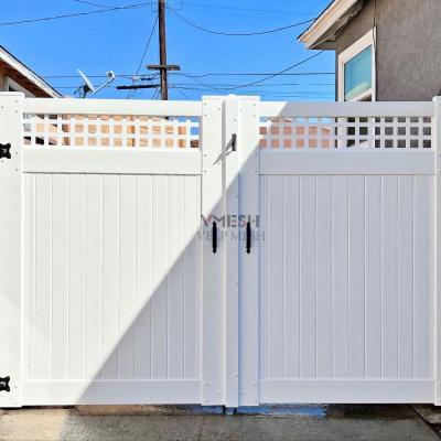 China 6ft White PVC Privacy Fence for Garden and House for sale