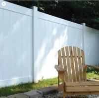 China High Grade 6*8ft Size Low Maintenance Pvc Privacy Fence for sale