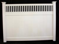 China Virgin Environmental Privacy Screen Pvc Plastic Vinyl Fence For Yard for sale