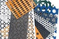 China Custom Design Round Triangle Hole Aluminum Stainless Steel Perforated Sheet For Decorative Mesh for sale