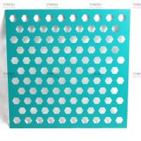 China Powder Coated Aluminum Perforated Stainless Steel Honeycomb Mesh Roll for sale
