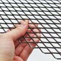 China Heavy Duty Low Carbon Steel Flattened Standard Expanded Metal Mesh Panel for sale