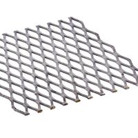 China Heavy Duty Low Carbon Steel Flattened Standard Expanded Metal Mesh Panel for sale