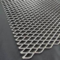 China Hot Dipped Galvanized Hexagonal Hole Expanded Metal Mesh for Catwalk Mesh for sale