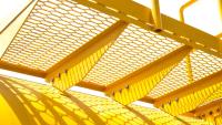China Hot Dipped Galvanized Hexagonal Hole Expanded Metal Mesh for Catwalk Mesh for sale