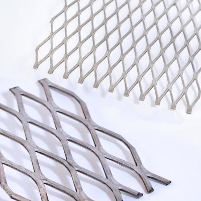China Galvanized Steel Diamond Expanded Metal Mesh For Platform Walkway for sale