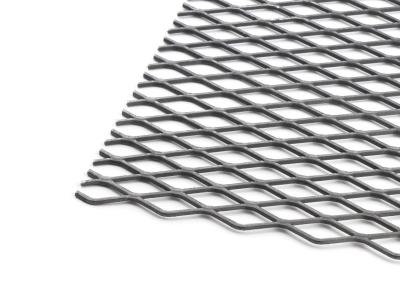 China 4mm 5mm Carbon Steel Expanded Metal Mesh Steel Plate Netting For Walkway Platform for sale