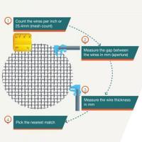 China Customized Stainless Steel Industrial Woven Filter Wire Mesh for sale