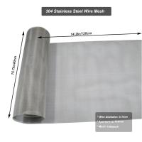 China 304 Stainless Steel Wire Mesh Filter Panel - 7x7 to 80x80 Mesh Sizes for sale