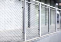 China Easy Installation Frame Protection Decoration Stainless Steel Wire Rope Mesh for Security Fence for sale