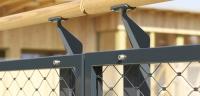 China Easy Installation Frame Protection Decoration Stainless Steel Wire Rope Mesh for Security Fence for sale