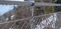 China Handcrafted 2mm Stainless Steel Rope Mesh with 10 Years Warranty for High Load-bearing Applications for sale