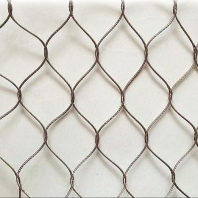 China Architectural Wire Rope Mesh for Railing Infill Facade Cladding for sale