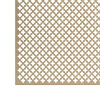 China PVDF Coated Aluminum Perforated Panels for Architectural Facades for sale