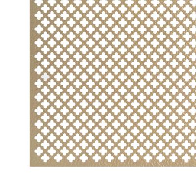 China PVDF Coated Aluminum Perforated Panels for Architectural Facades for sale
