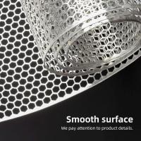 China Powder Coated Aluminum Perforated Stainless Steel Honeycomb Mesh Roll for sale