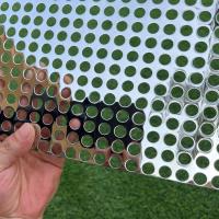 China 4x8ft Stainless Steel Perforated Sheet with Round Holes for sale
