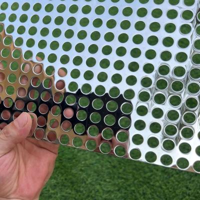 China 4x8ft Stainless Steel Perforated Sheet with Round Holes for sale
