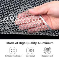China Powder Coated Aluminum Perforated Stainless Steel Honeycomb Mesh Roll for sale