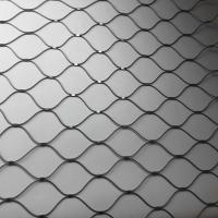 China Ss 304 316 Stainless Steel Rope Mesh For Bird Cable Wire Mesh for sale