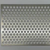 China Powder Coated Perforated Aluminum Mesh for Architectural Facades for sale