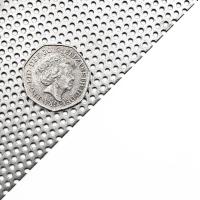 China Stainless Steel Micro Perforated Sheet Round hole Perforated Filter Mesh for sale